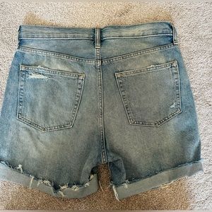 GAP | Shorts | Womens Gap Boyfriend Mid Rise Shorts Sz 286 Tall Cut ...